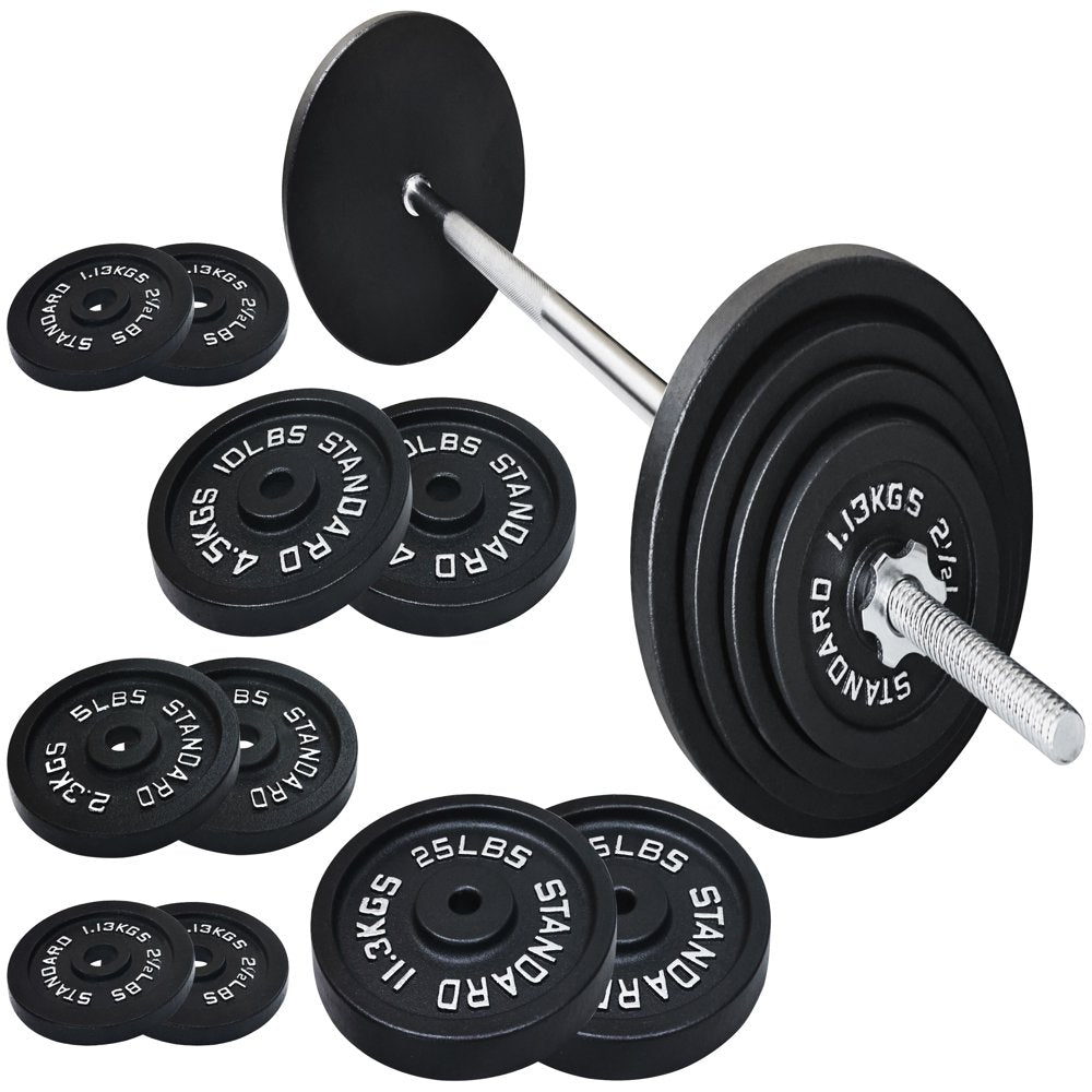 5FT Standard Barbell with Star Locks – Novel Invention