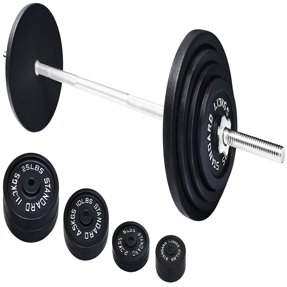 5FT Standard Barbell with Star Locks – Novel Invention